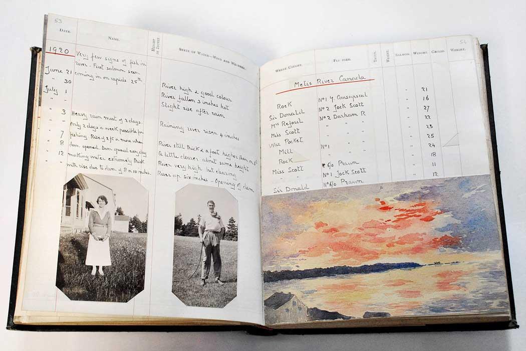 Elsie Reford’s Fishing Book - 1923 | 100objects