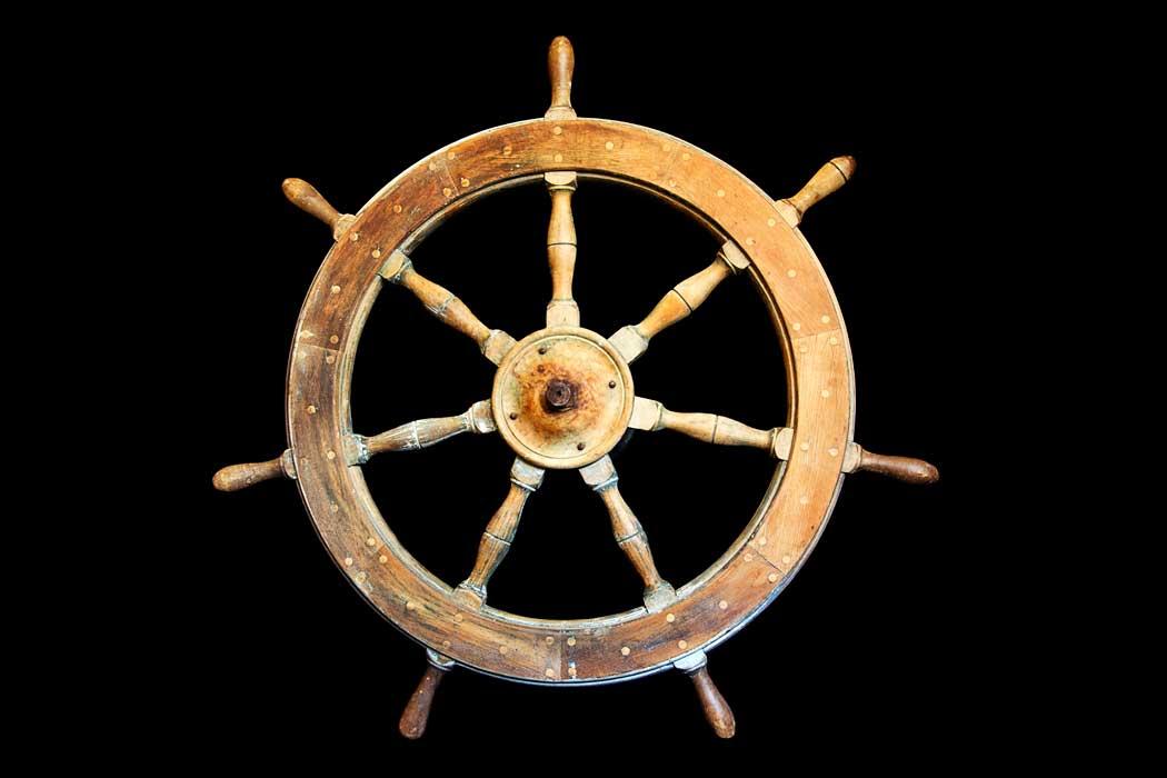 Helm of the Norvic Ferry - 1923 | 100objects