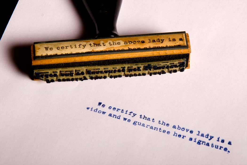 Rubber Stamp - c. 1950s | 100objects