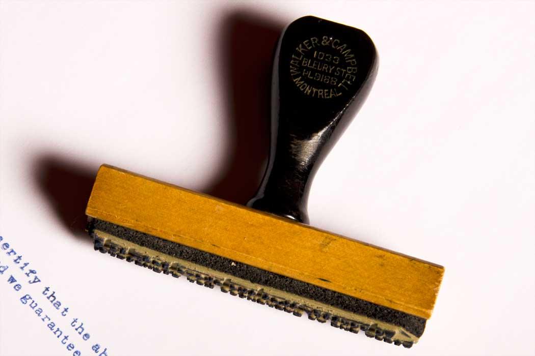 Rubber Stamp - c. 1950s | 100objects