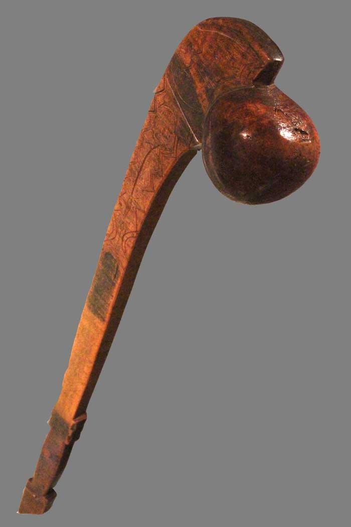 Iroquois War Club - c. 1760 | 100objects